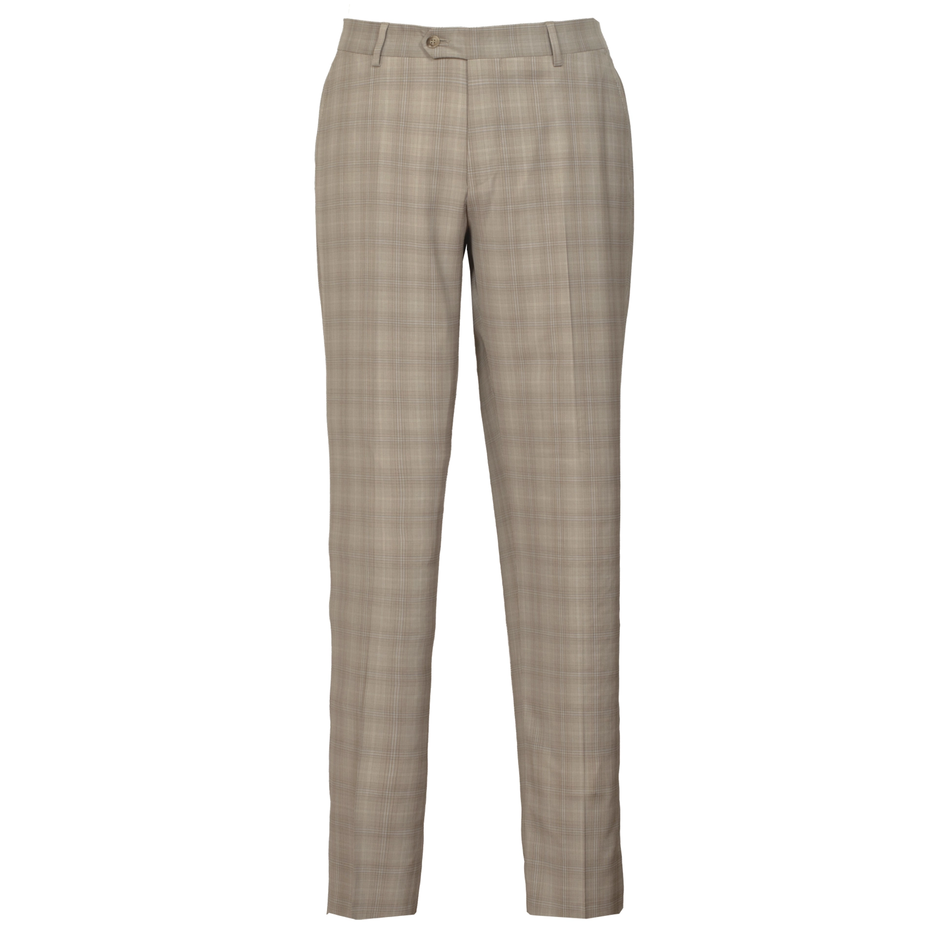 Костюм бежевого кольору в ніжну клітинку | Купити в Stager.ua